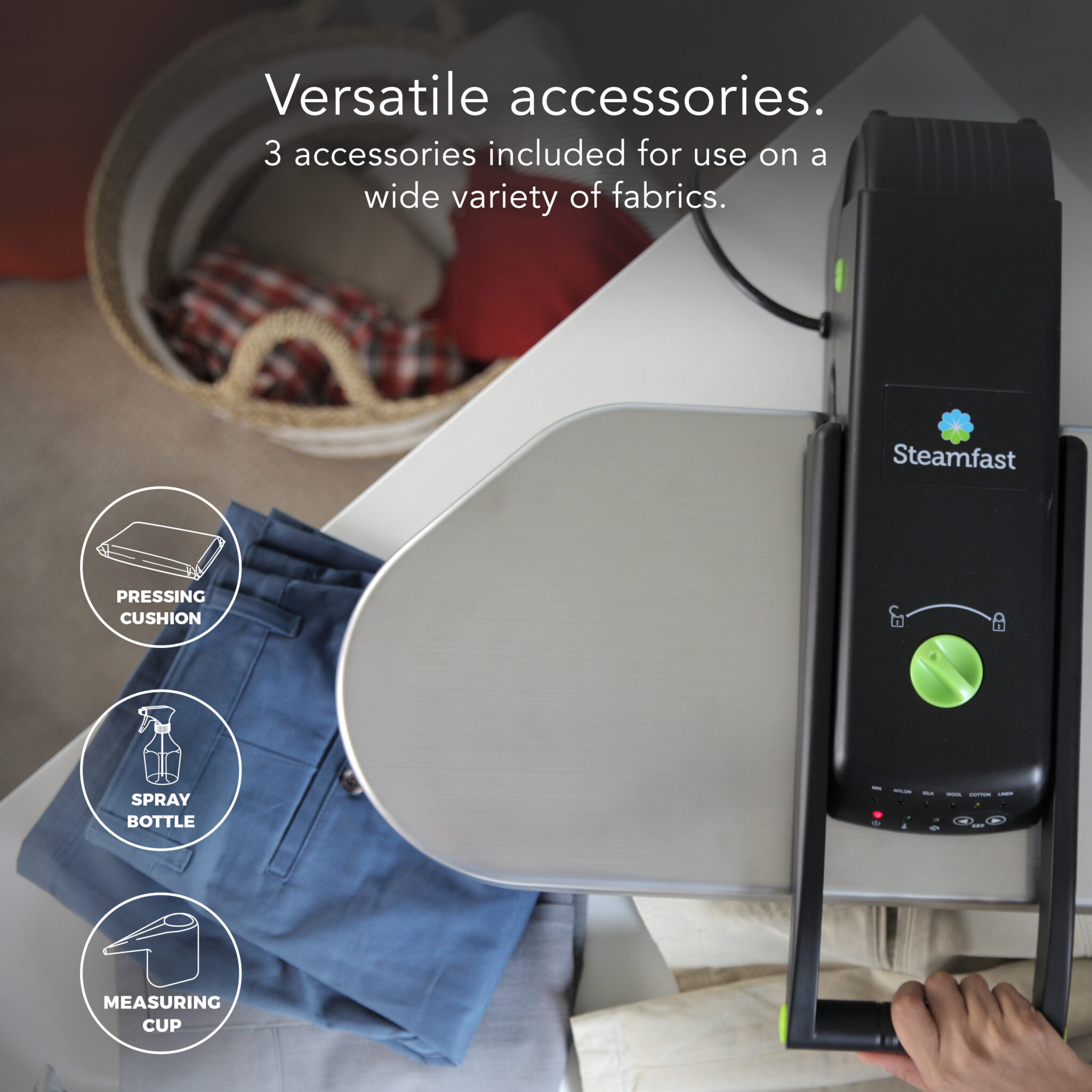 SF-680 Deluxe Digital Steam Press - Steamfast