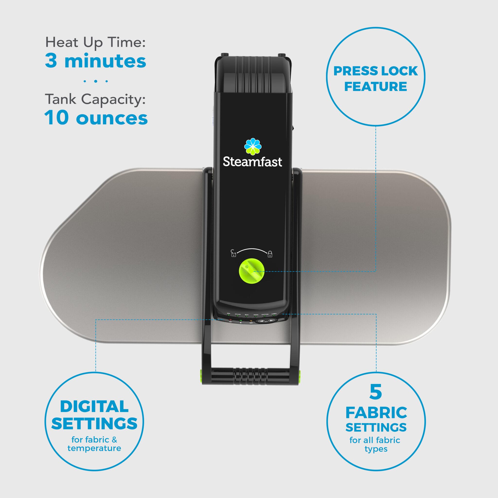 SF-680 Deluxe Digital Steam Press - Steamfast